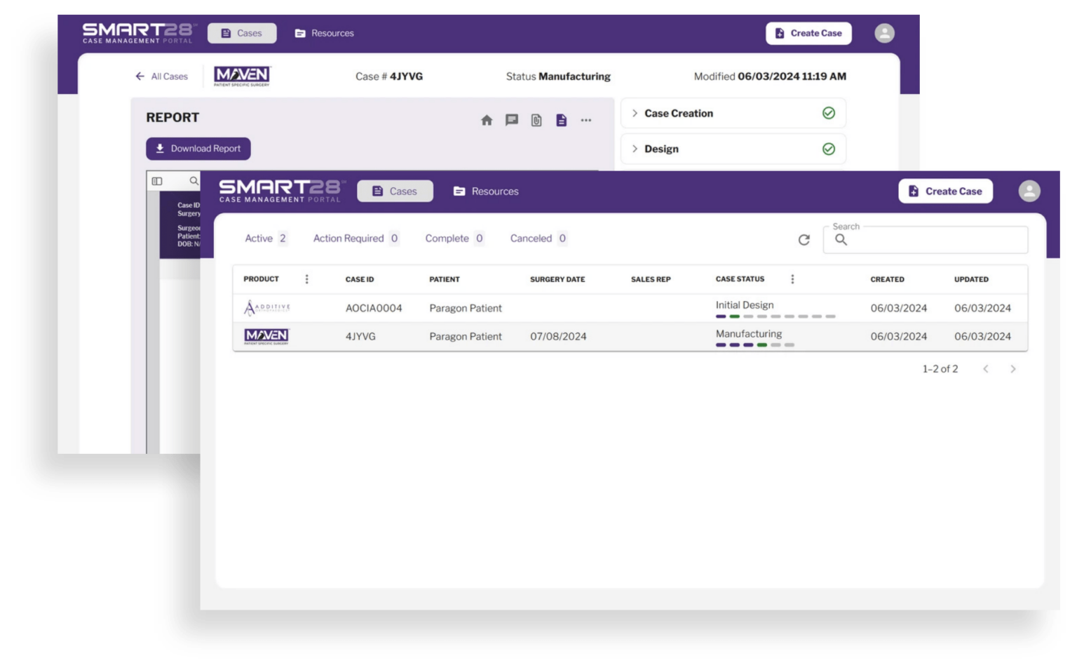 SMART28℠ Case Management Portal – SMART28℠